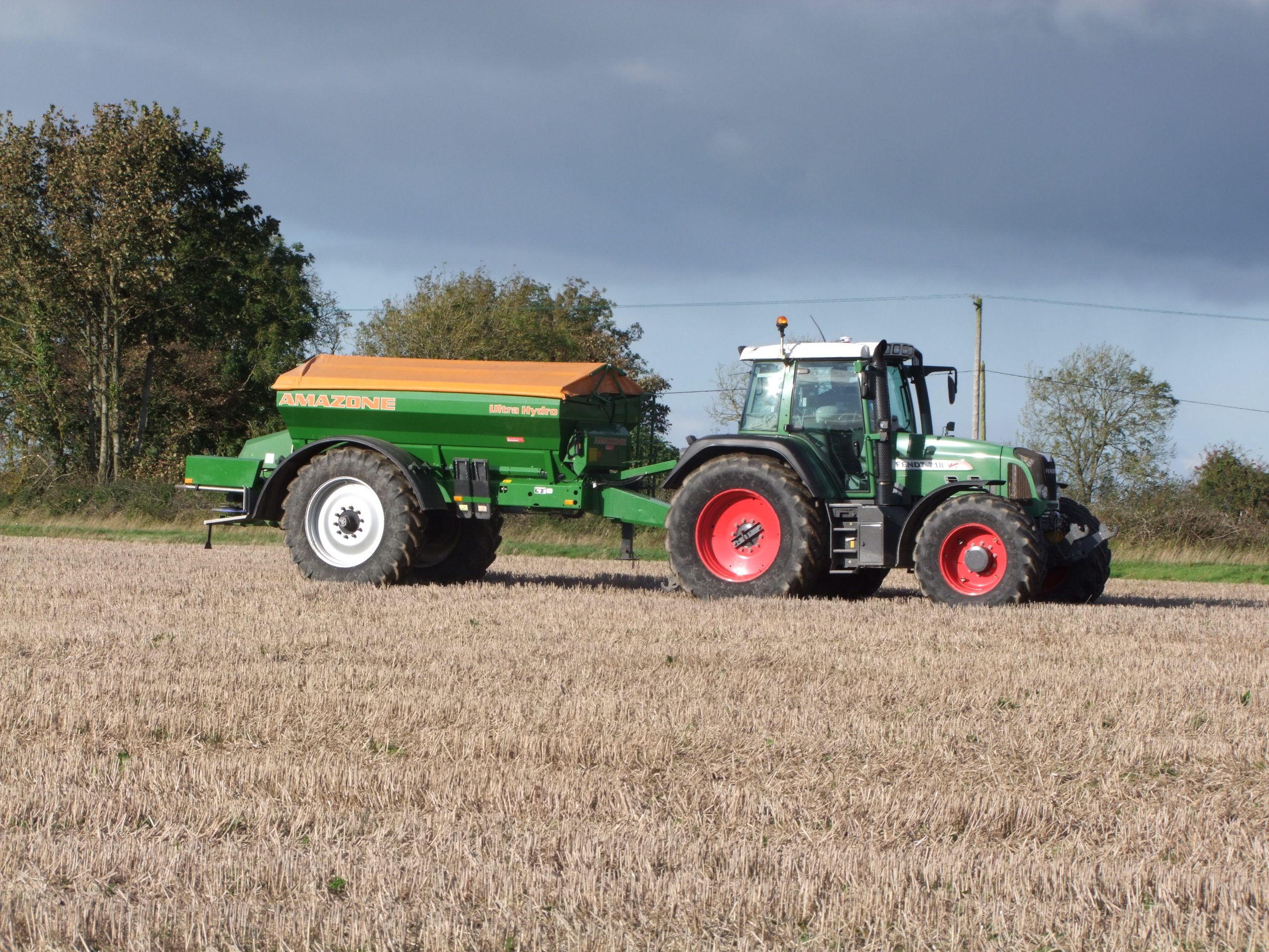 Bulk Fertilizer Spreaders and DOE Tests – Wheels and Fields