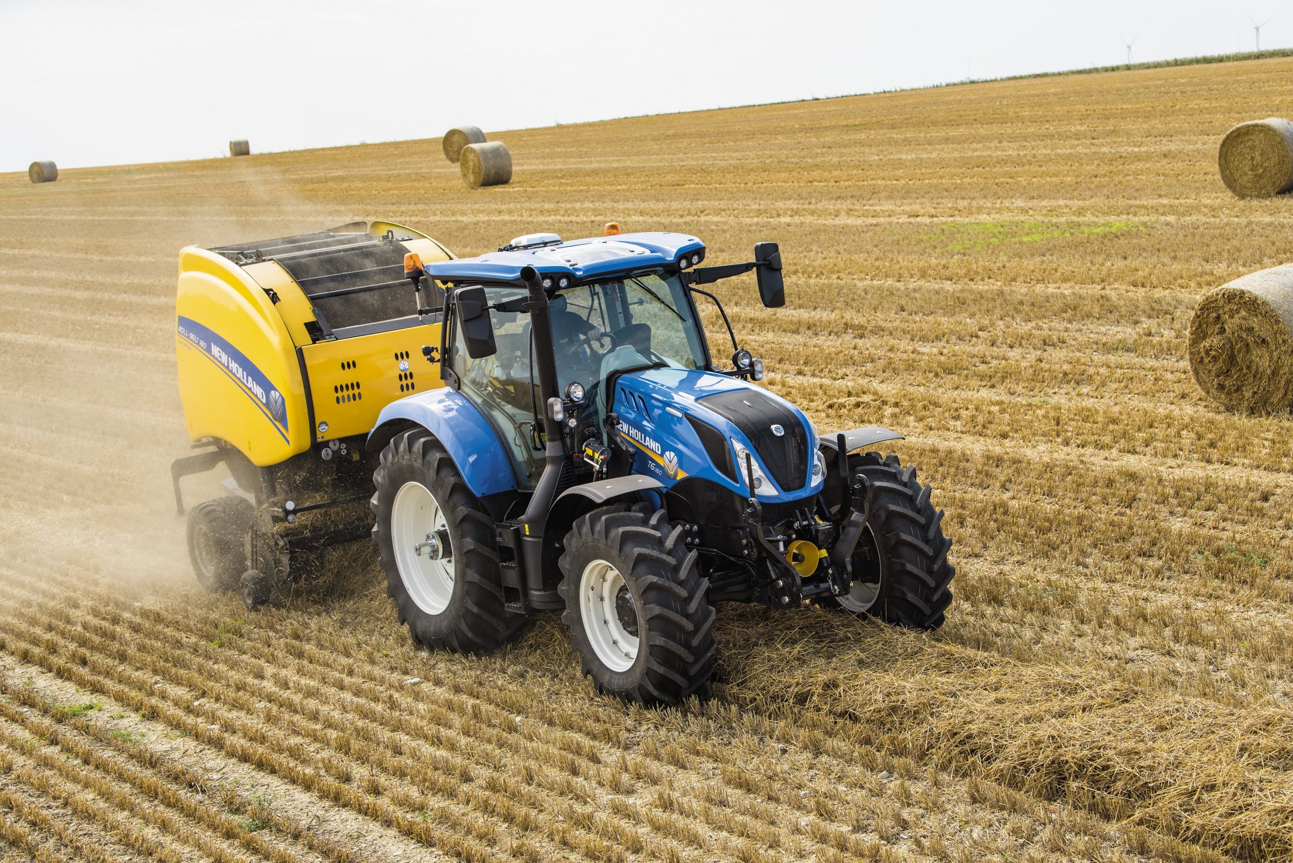 New Holland widens T6 tractor range with 6-cylinder T6.160 Dynamic ...