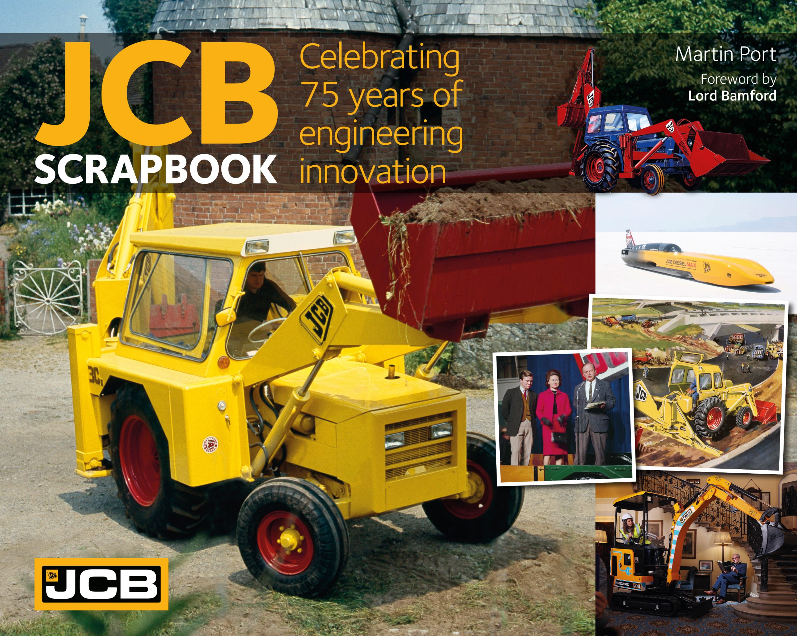 New book marks JCB’s 75th birthday – Wheels and Fields