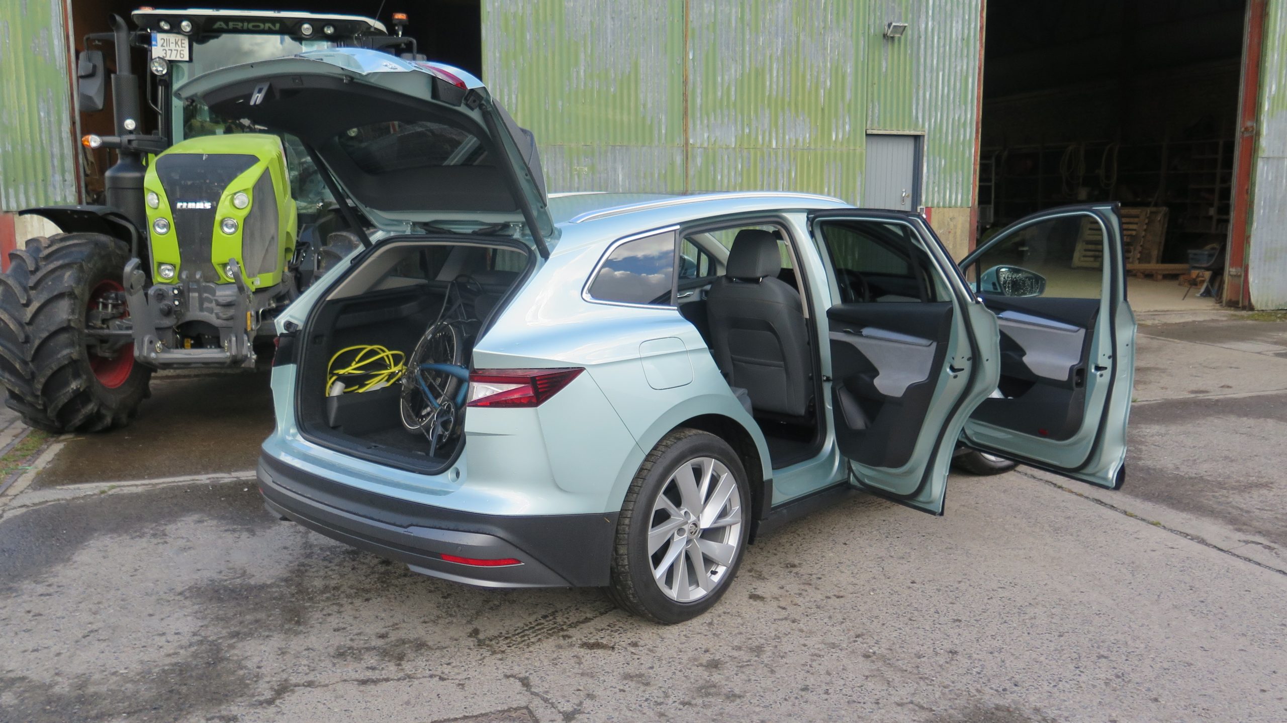 Škoda’s new Enyaq delivers on range with space – Wheels and Fields