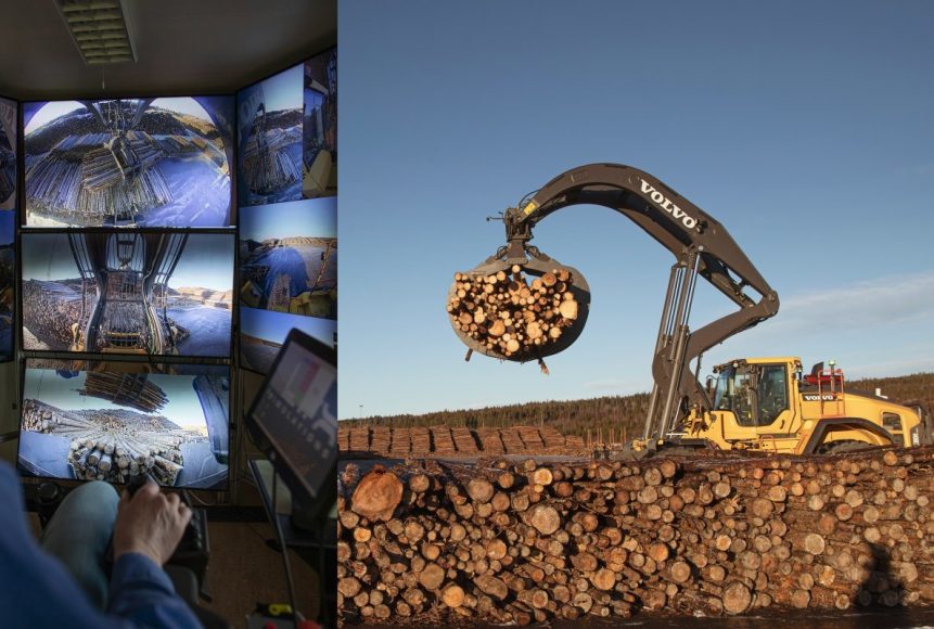 Volvo CE tests world’s first high-lift tele-operation over 5G – Wheels ...