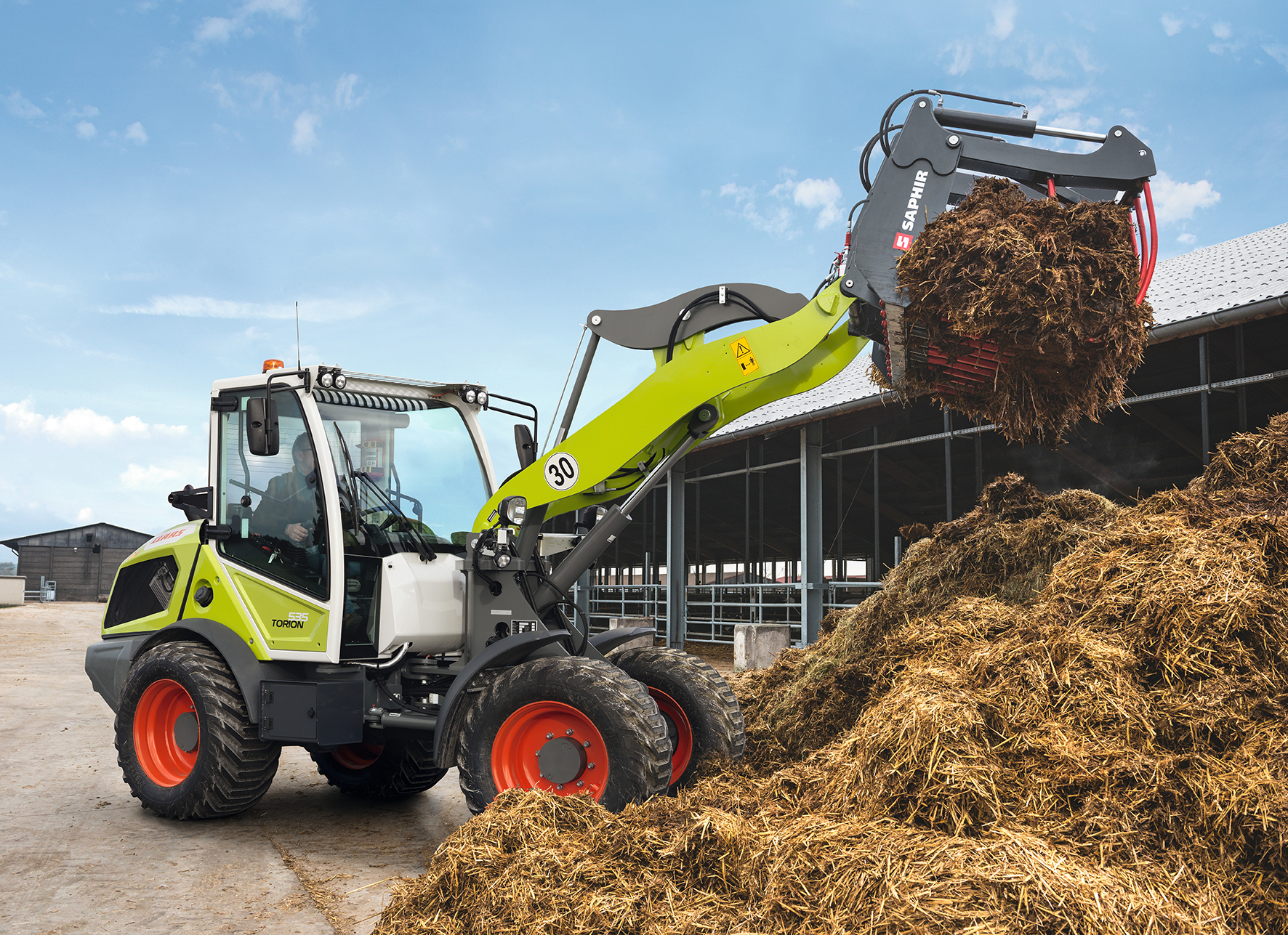 More performance and new entry-level TORION loaders from CLAAS – Wheels ...