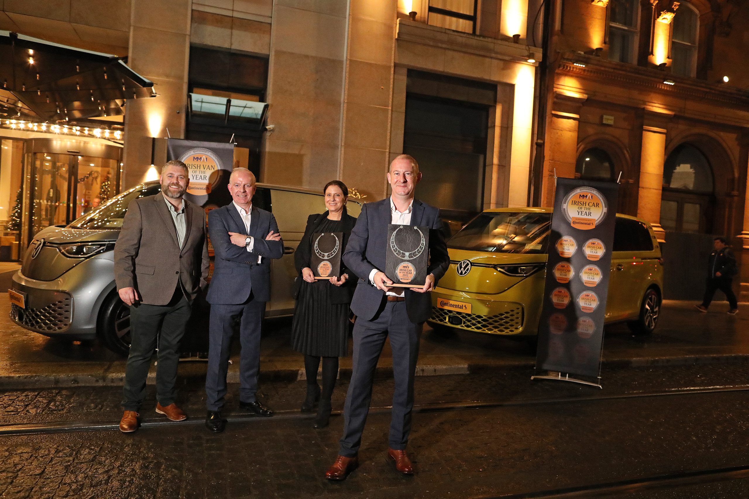 Volkswagen ID. Buzz and ID. Buzz Cargo wins Irish Car and Van of the ...