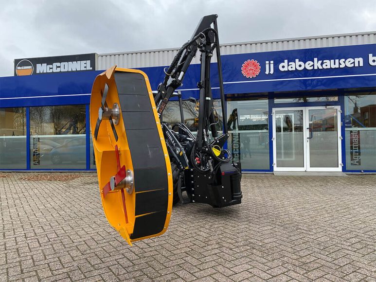 Dutch manufacturer modifies McConnel machines for compact loader use ...