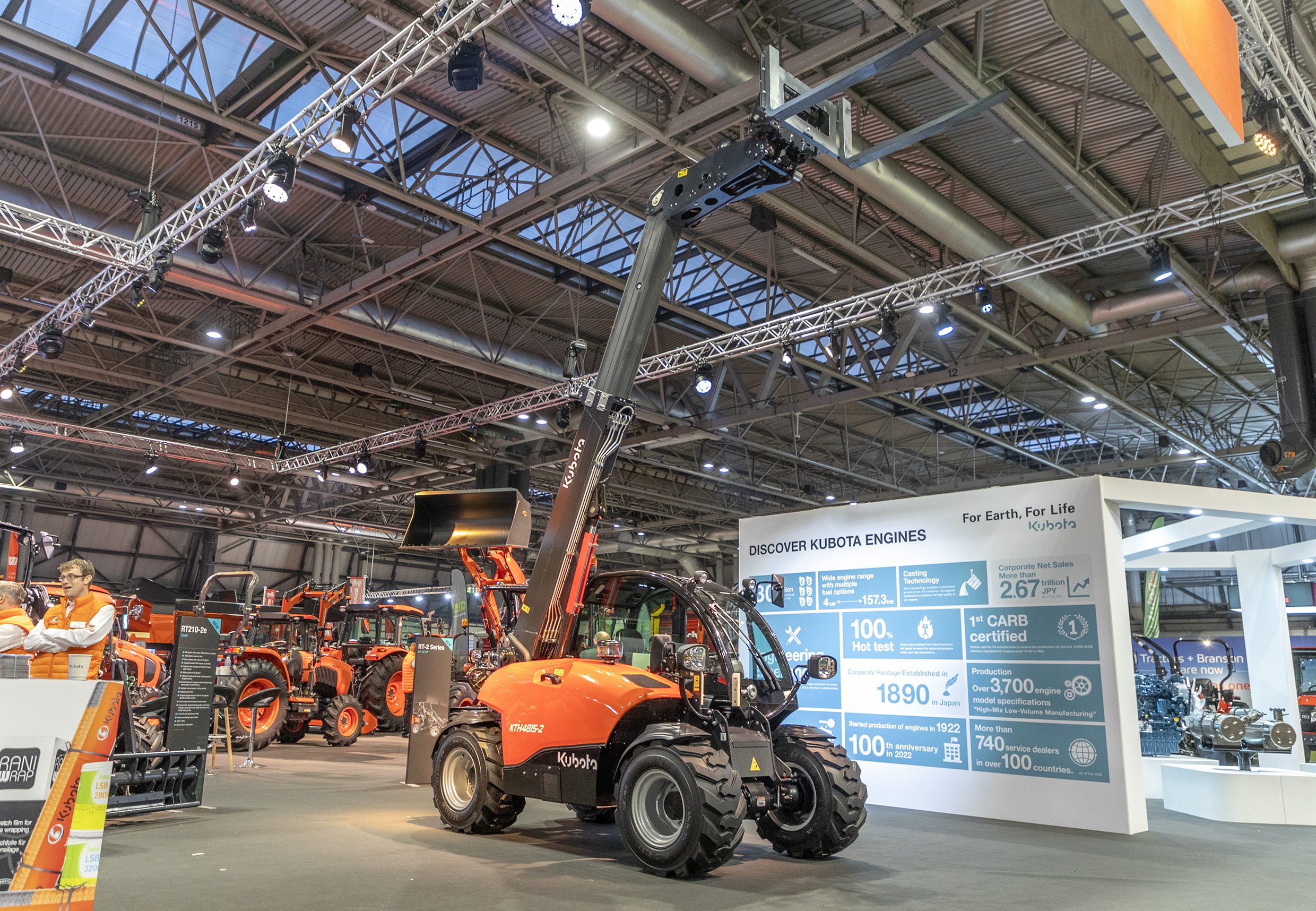 Kubota expands into materials handling sector with compact telehander ...