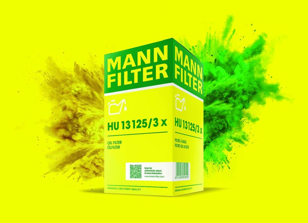 The new MANN-FILTER packaging – Wheels and Fields