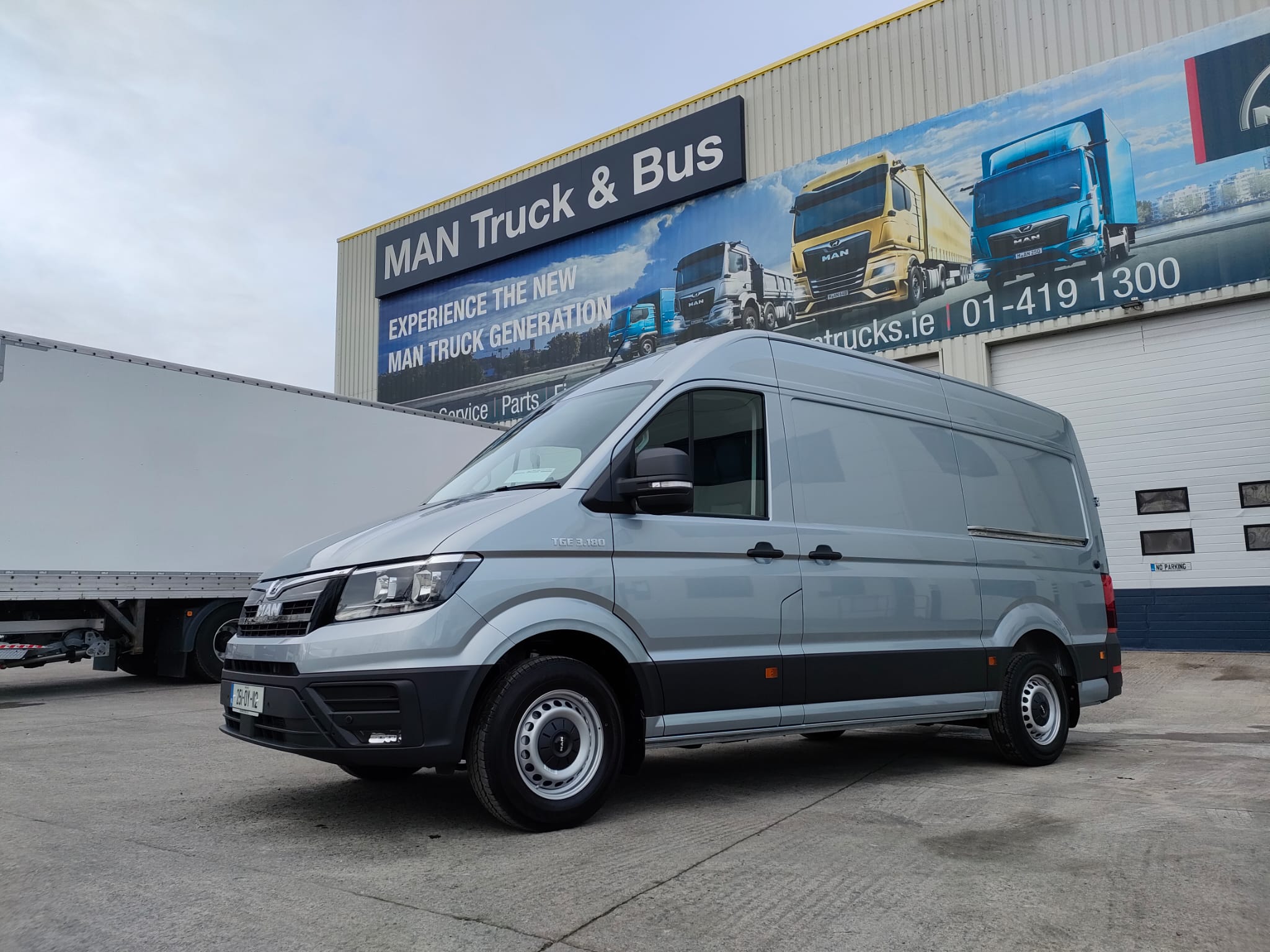 1,000TH MAN TGE van in Ireland enters service – Wheels and Fields