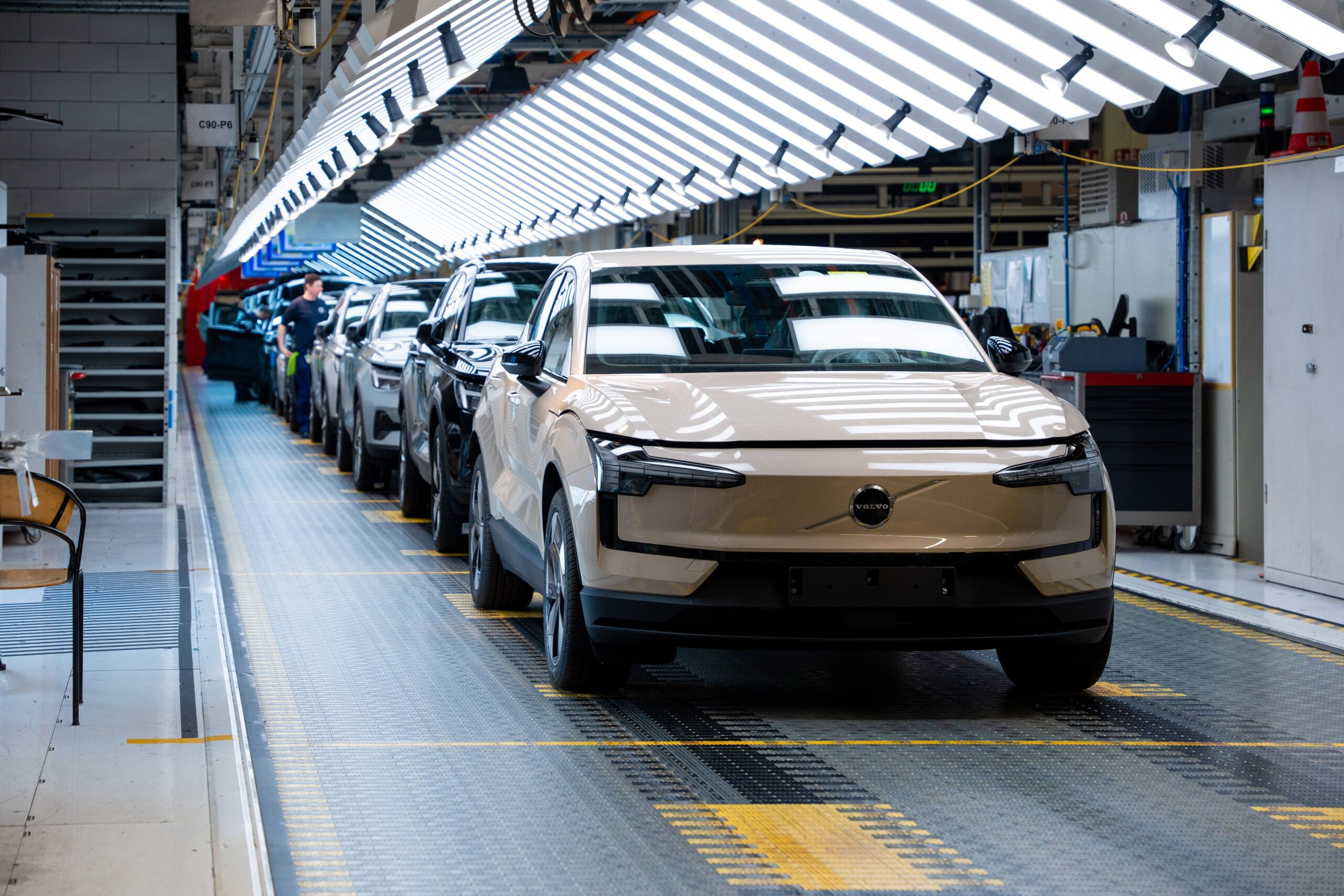 Volvo Cars starts production of best-selling EX30 electric SUV in ...
