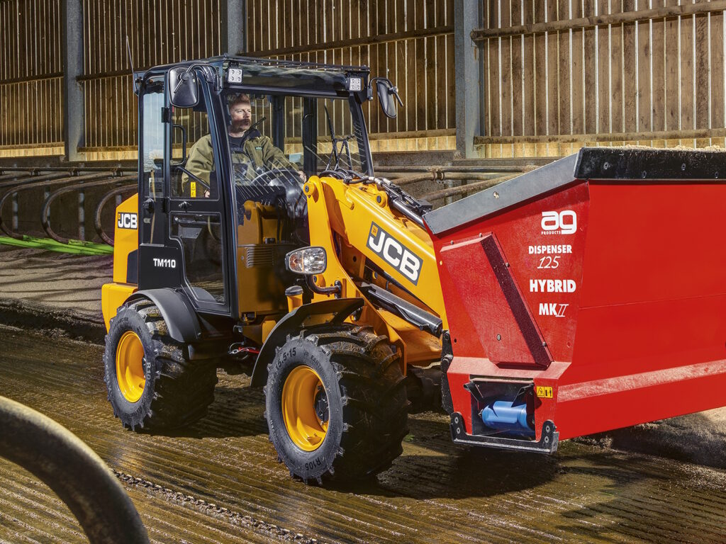 JCB adds ultra-compact TM110 to Telemaster loader range – Wheels and Fields