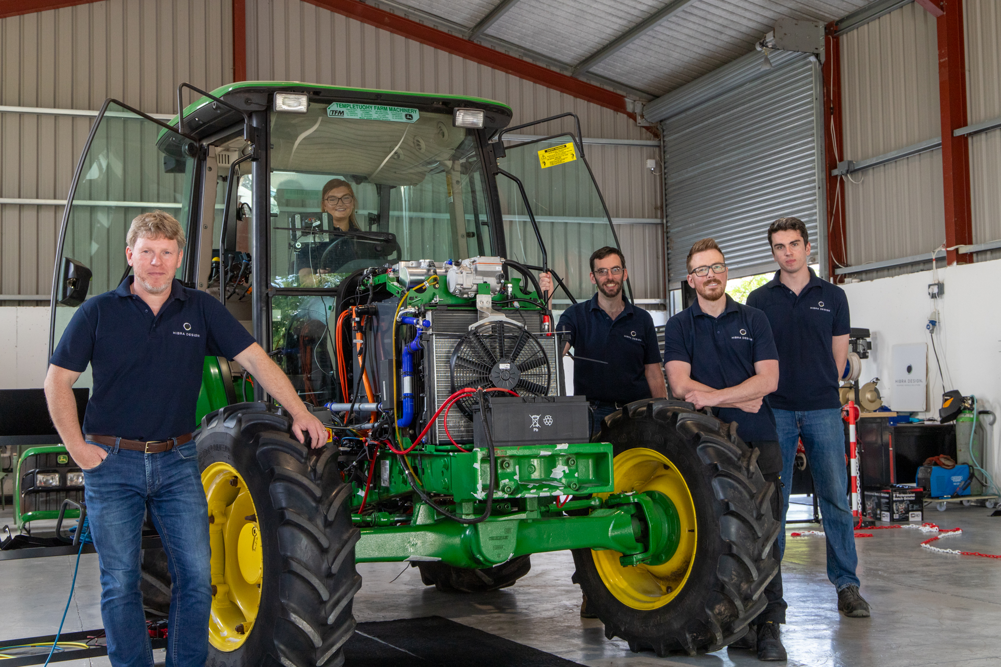 Hibra Design unveils Ireland’s First Battery-Electric Agricultural ...