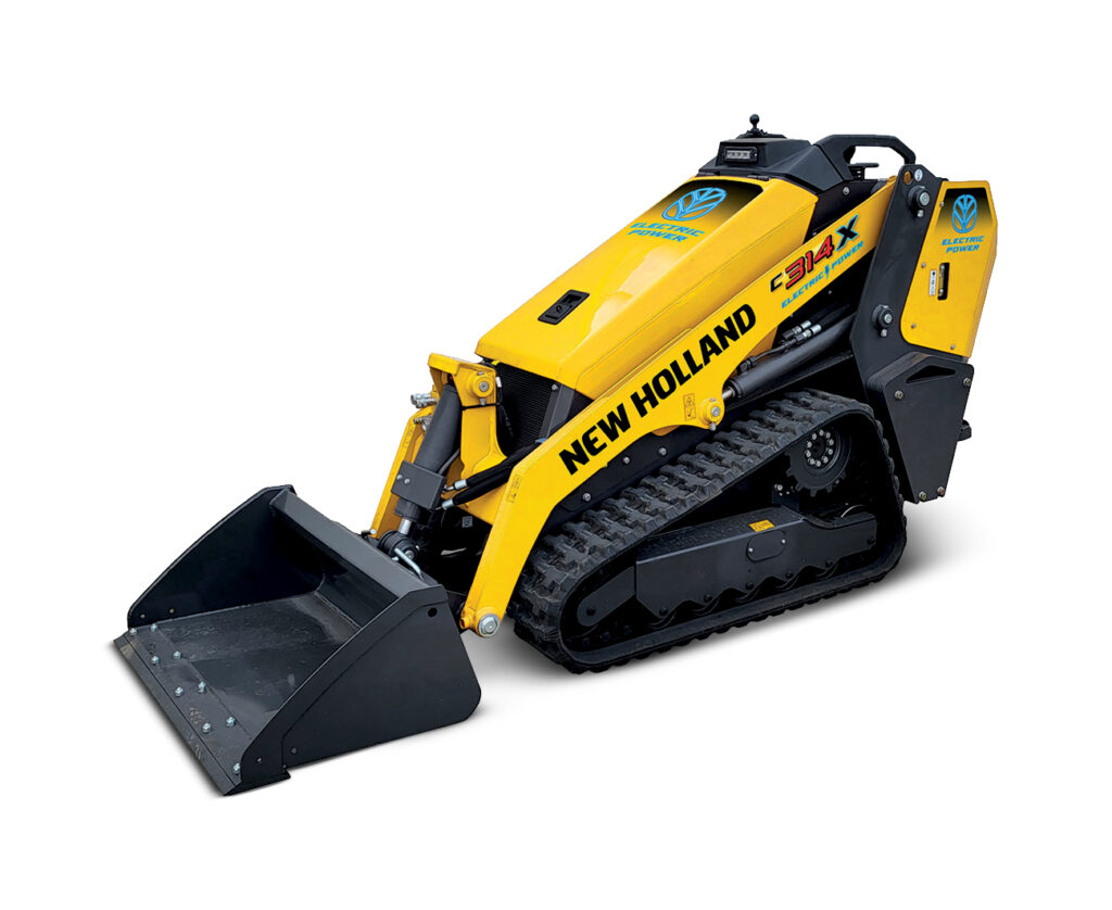 New electric Mini Excavator and Mini Track Loader from New Holland ...